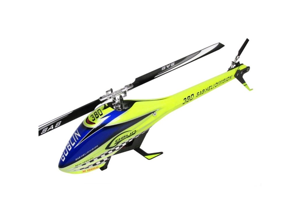Goblin 380 Yellow/Blue Kit w/blades - Zen RC