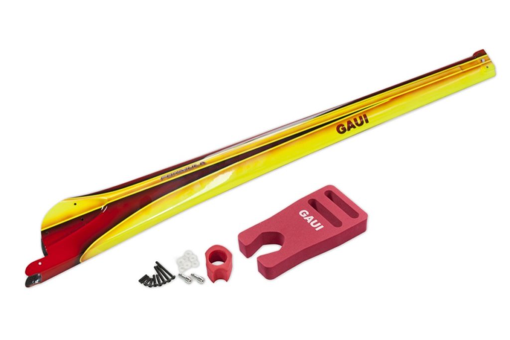 FORMULA Carbon Fiber Tail Boom (Yellow) - Zen RC