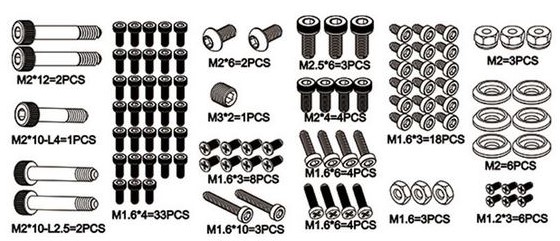M2 Screw kit - Zen RC