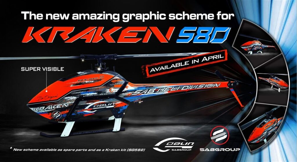 Kraken 580 Orange - Zen RC