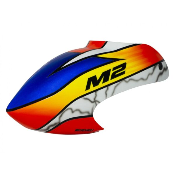 Airbrush Fiberglass Anvil Lightning Canopy - OMP Hobby M2 / EVO - Zen RC